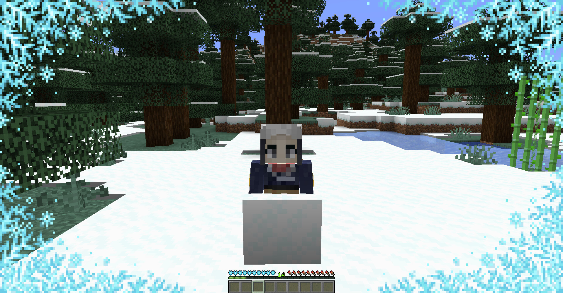 Strawberry Snowflake - Java Edition Minecraft Texture Pack