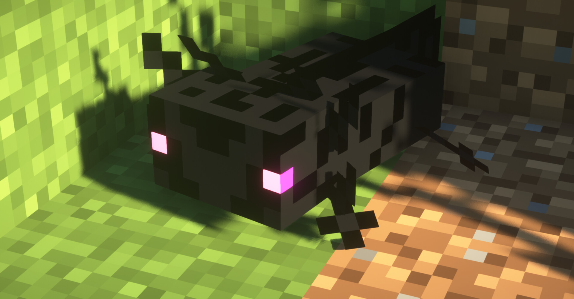 Mob axolotls! Minecraft Texture Pack