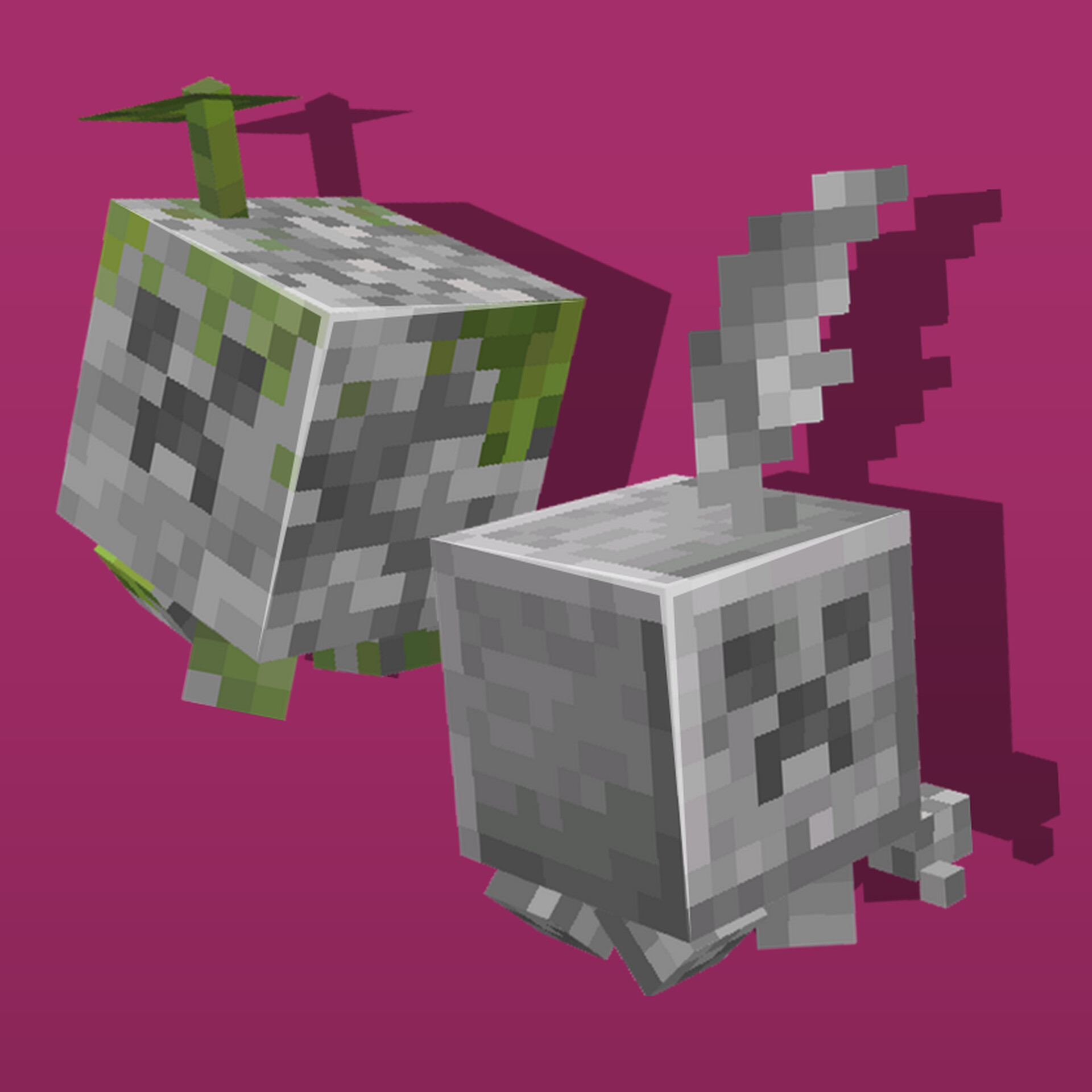 Creeper Decoration 3d Model (Updated) Minecraft Texture Pack