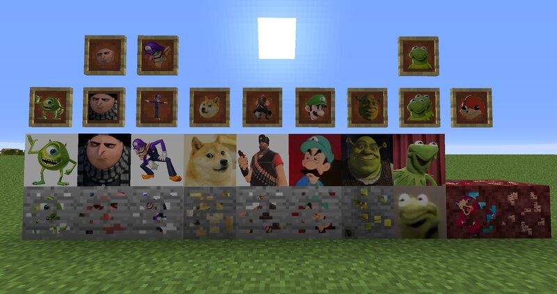 Meme Pack v2 Minecraft Texture Pack