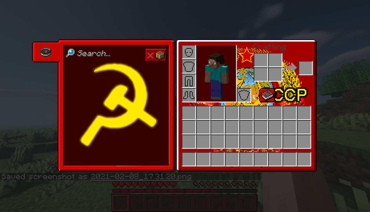 Soviet Styled GUI Minecraft Texture Pack