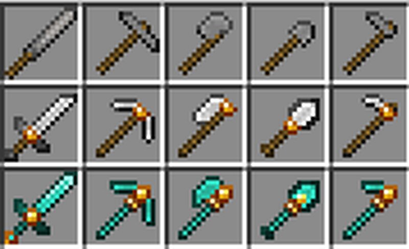 Upgraded Tools Pack (1.17+) Minecraft Texture Pack