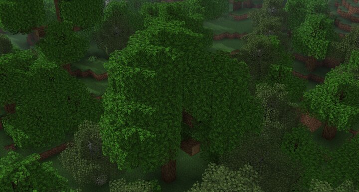 Rotating Leaves Minecraft Texture Pack