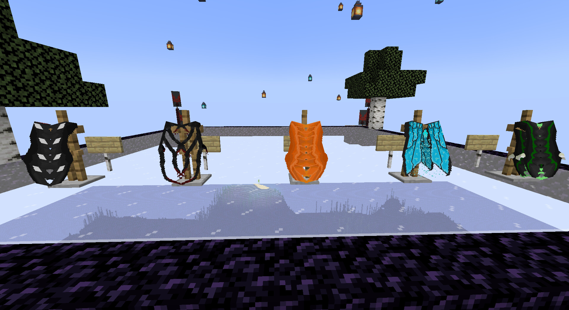 BlackMoons Armory and Elytras Minecraft Texture Pack