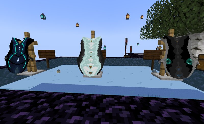 BlackMoons Armory and Elytras Minecraft Texture Pack