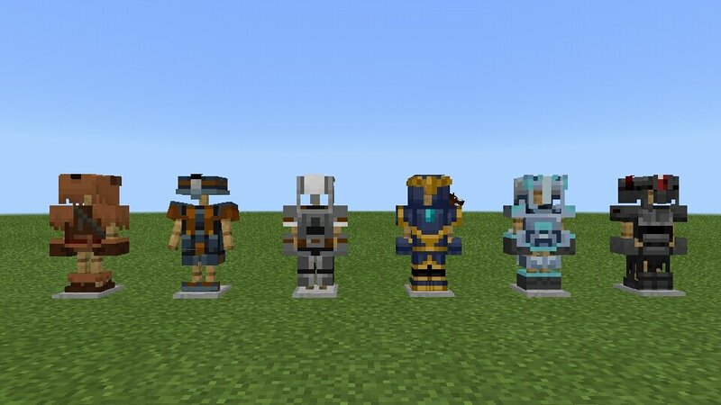 Minecraft Dungeon Armor Pack Minecraft Texture Pack