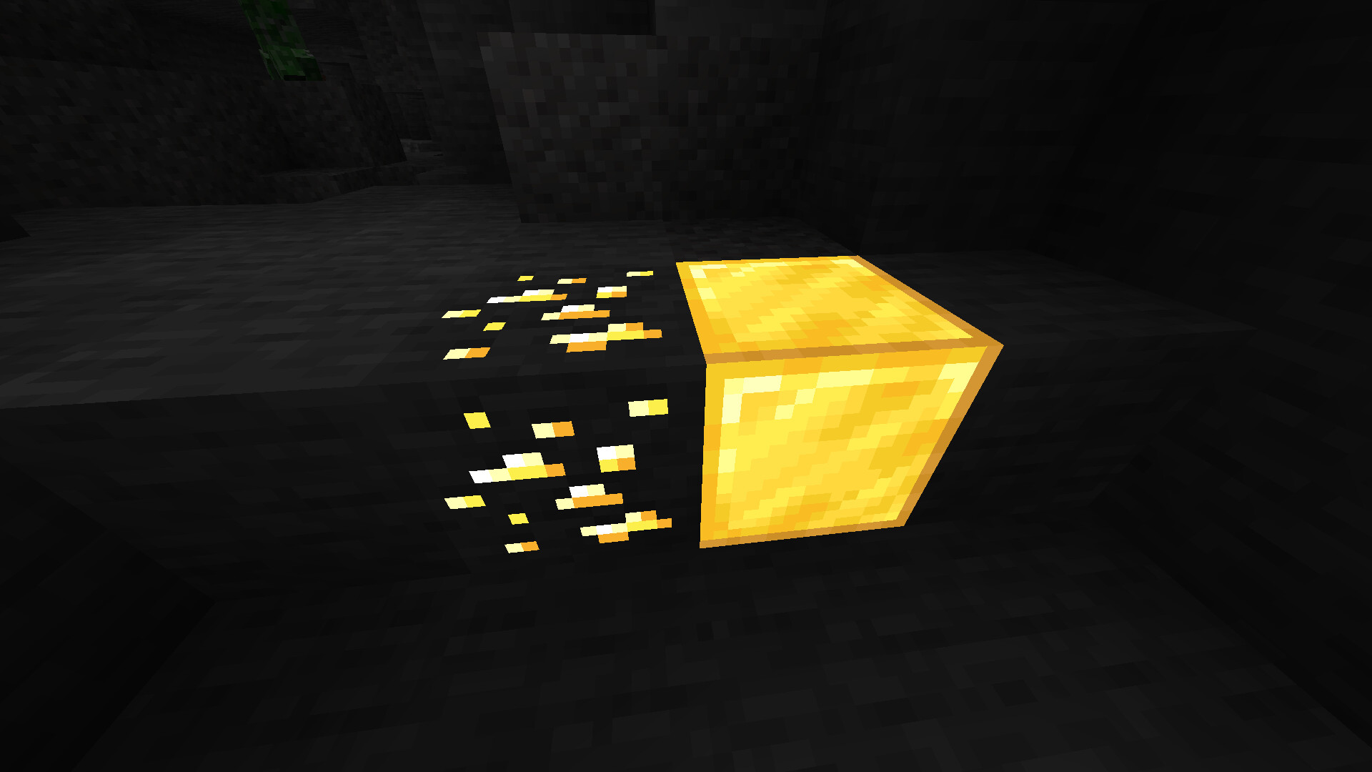 Glowing ores Minecraft Texture Pack