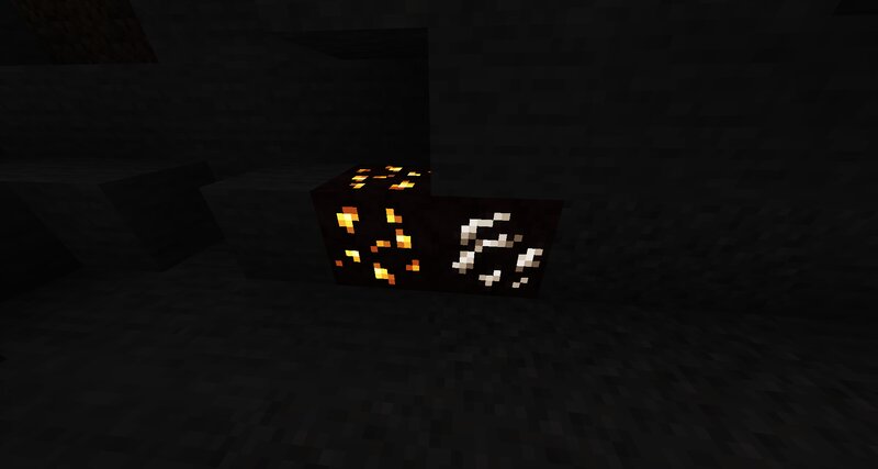 Glowing ores Minecraft Texture Pack
