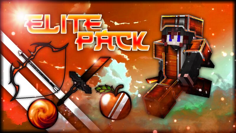 Elite Pack Orange ( Orange x512x ) TexturePack 1.7.10 / 1.8.9 Minecraft Texture Pack