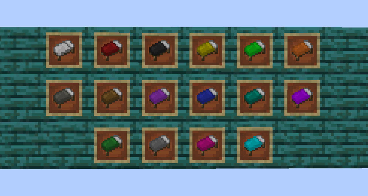 2D Beds Minecraft Texture Pack