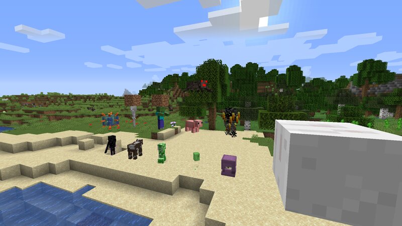 8 Bit Creatures Minecraft Texture Pack