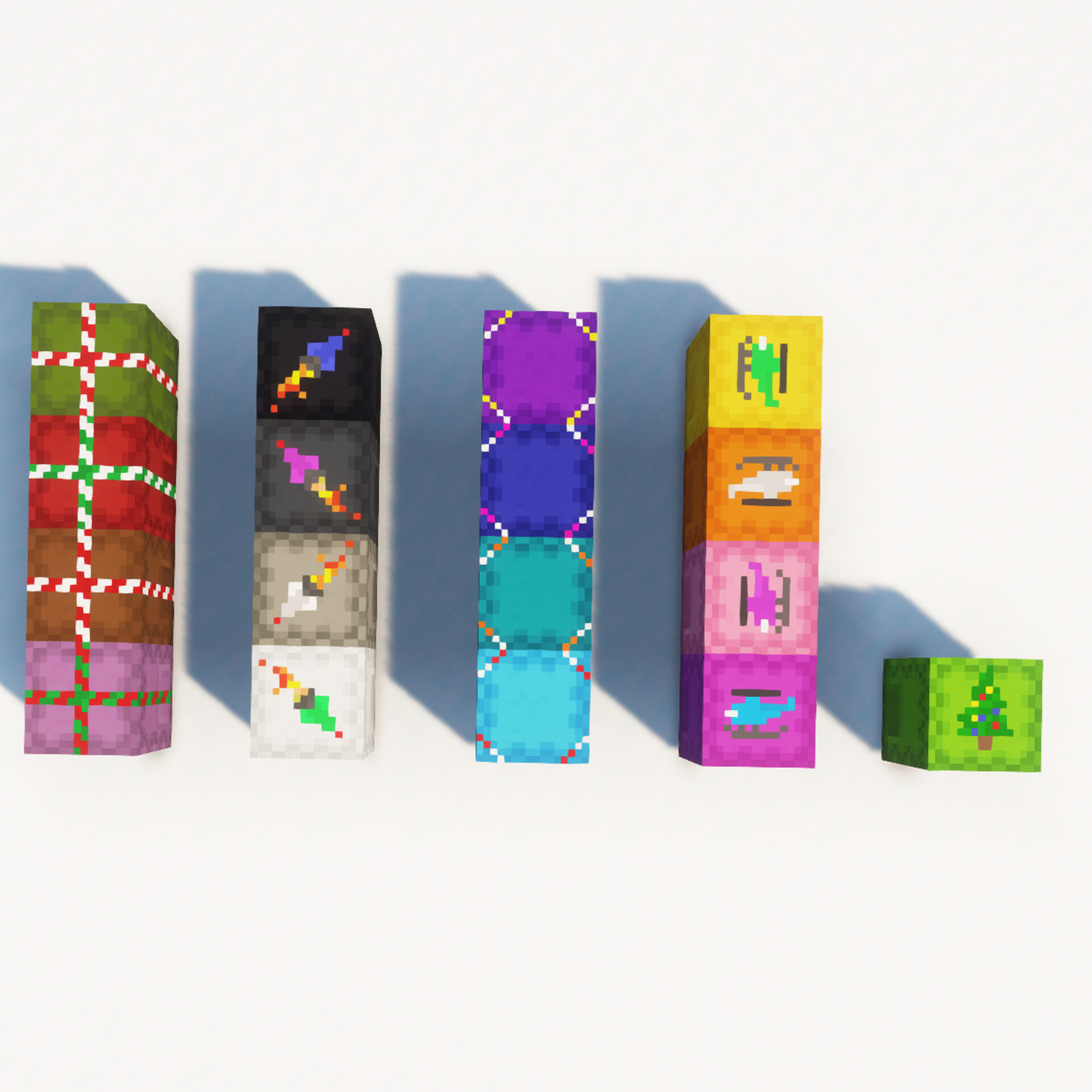 Festive Shulker Boxes Minecraft Texture Pack