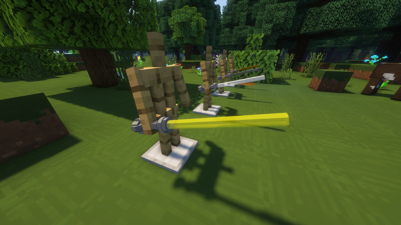 Lego Lightsaber Swords Minecraft Texture Pack