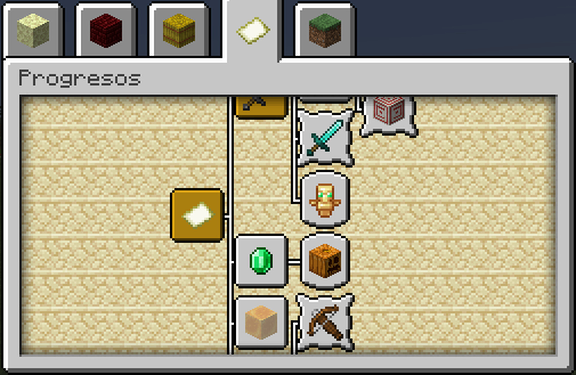 Better Background Advancements Minecraft Texture Pack