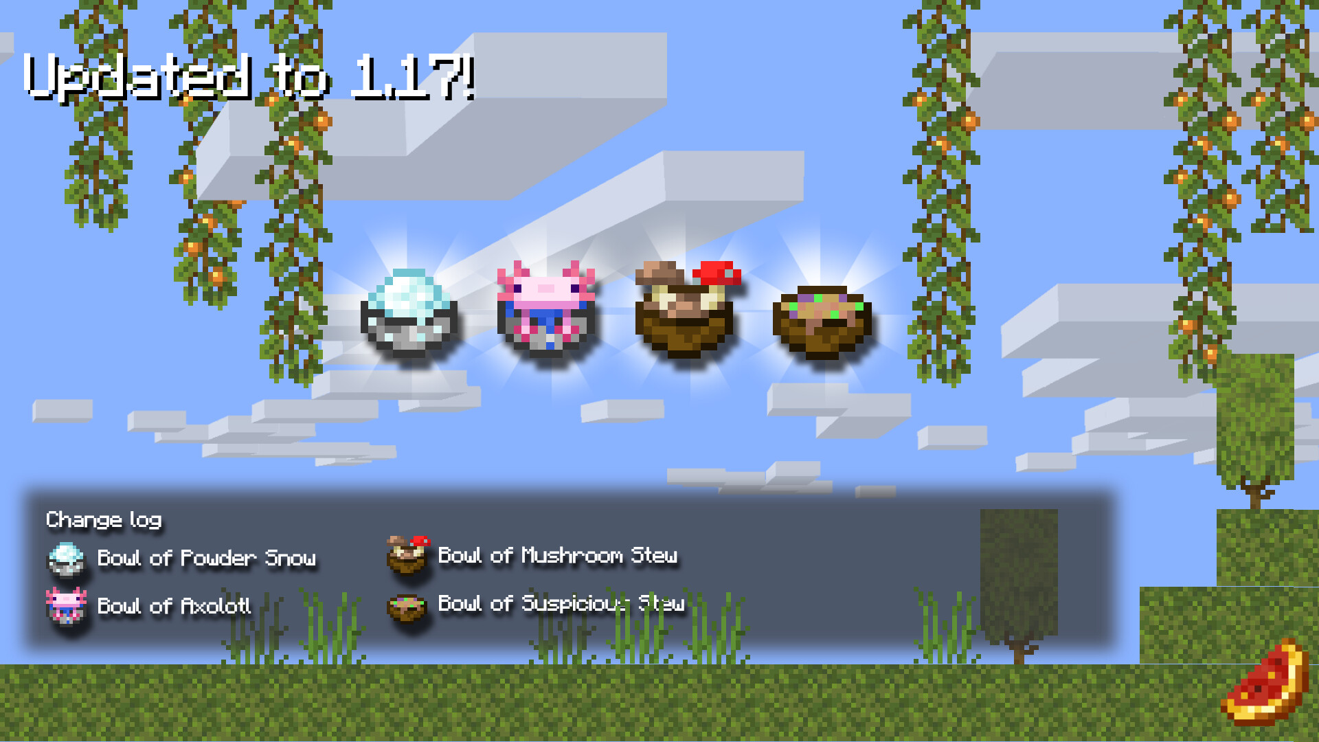 Dust & Liquid Bowls - Bedrock Minecraft Texture Pack