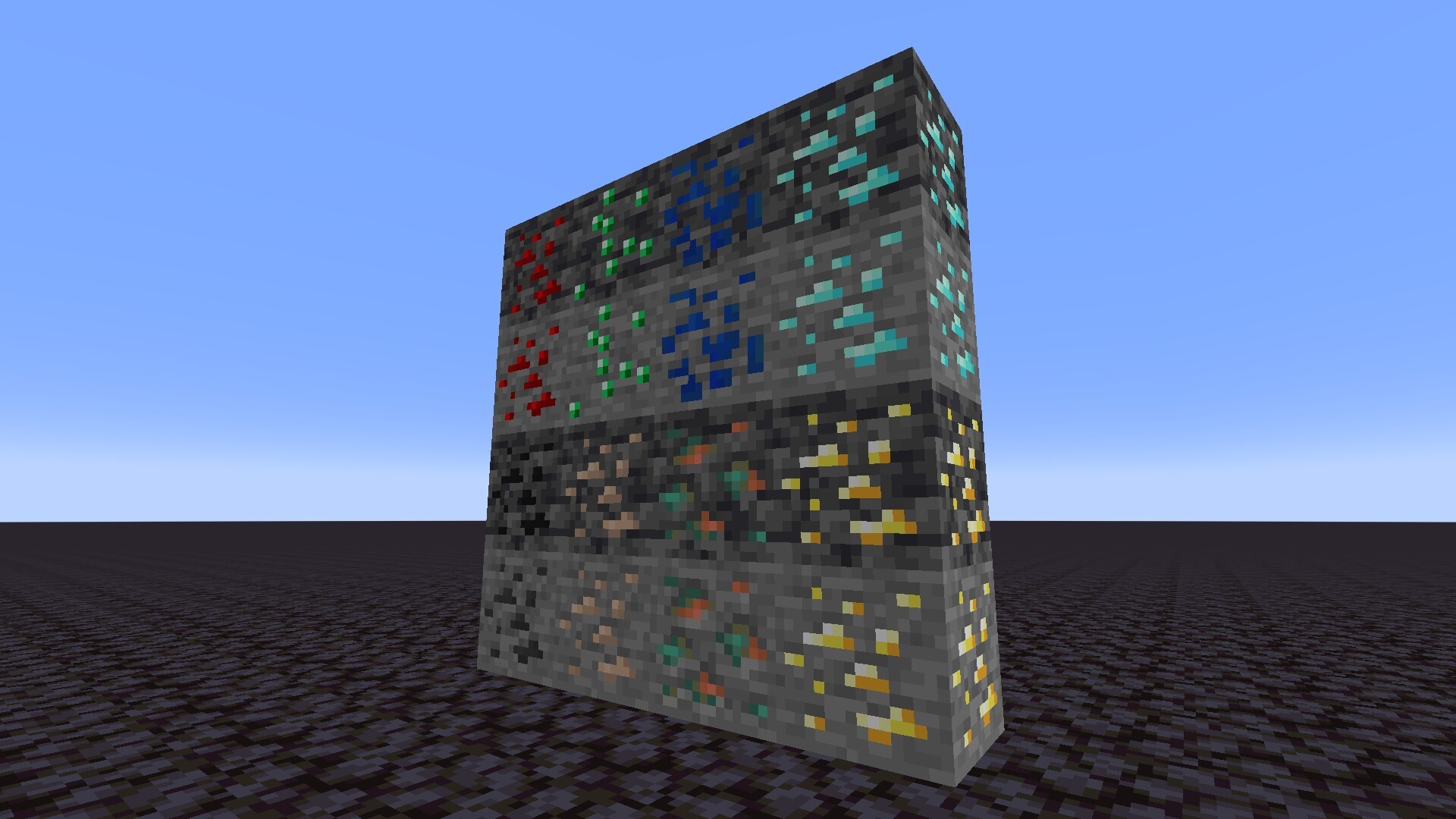 Original 1.14 Ore Textures (1.17) Minecraft Texture Pack