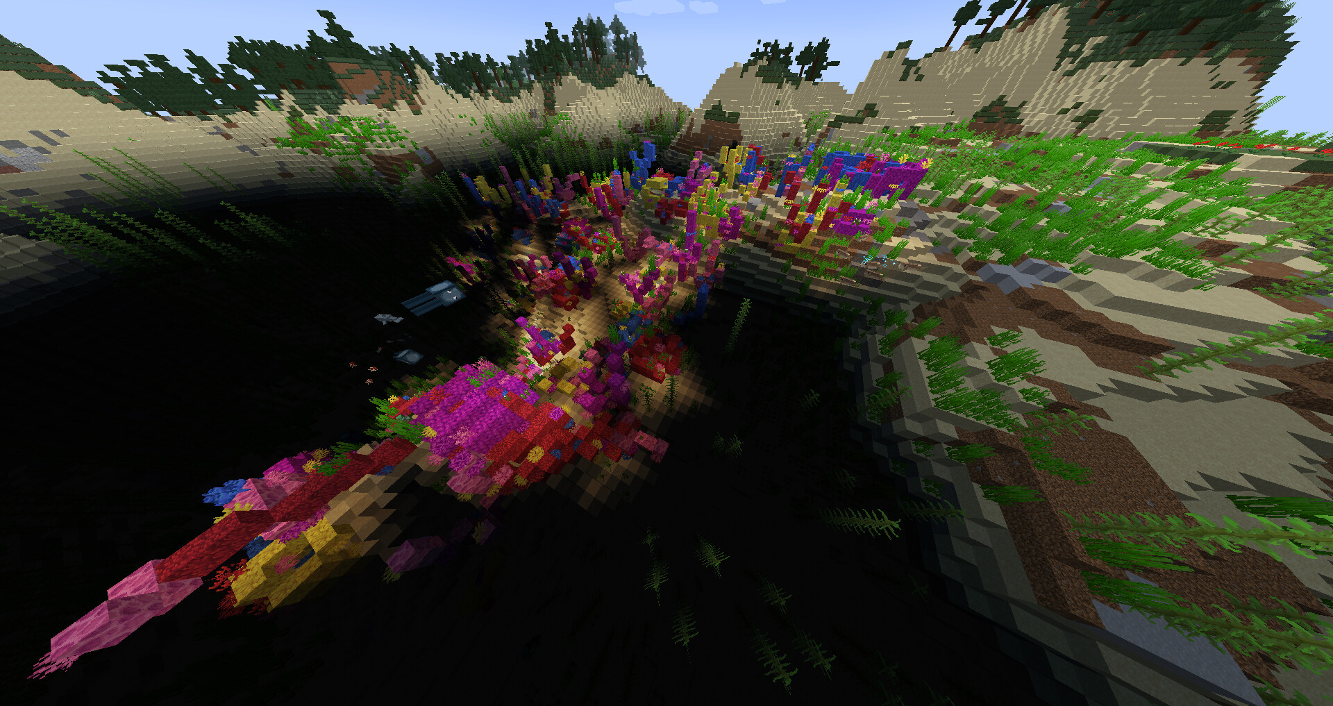 Invisible Water Minecraft Texture Pack