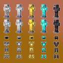 MetalCube's Stylized Tools & Armors Vanilla Sprites Color Version ...