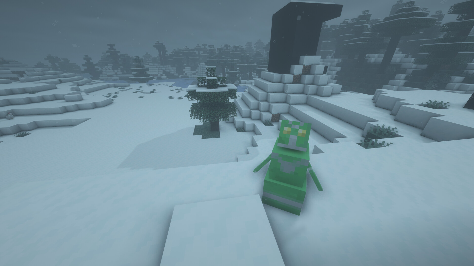Hierophant Green Snowman Minecraft Texture Pack
