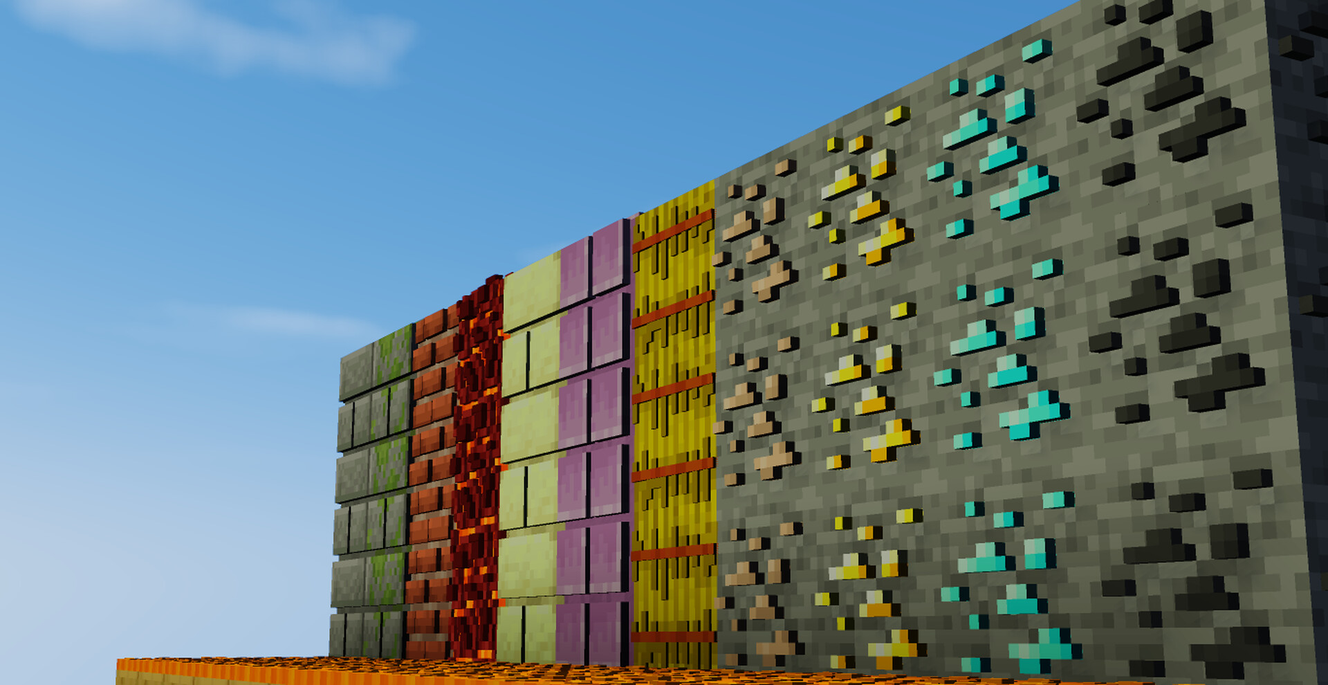 3D Minecraft Minecraft Texture Pack