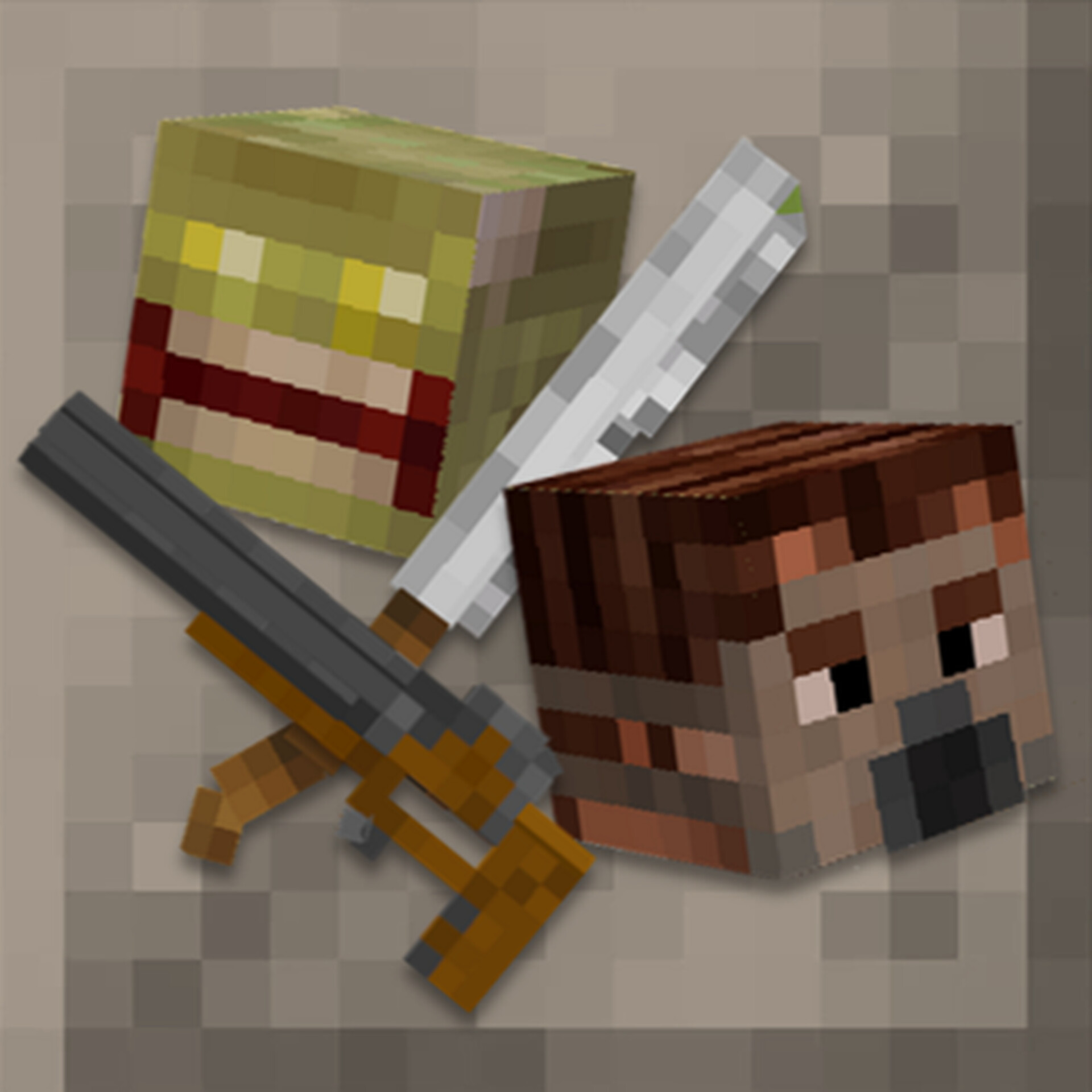 Pubg Pack 2 -Warfare and Biohazard Minecraft Texture Pack