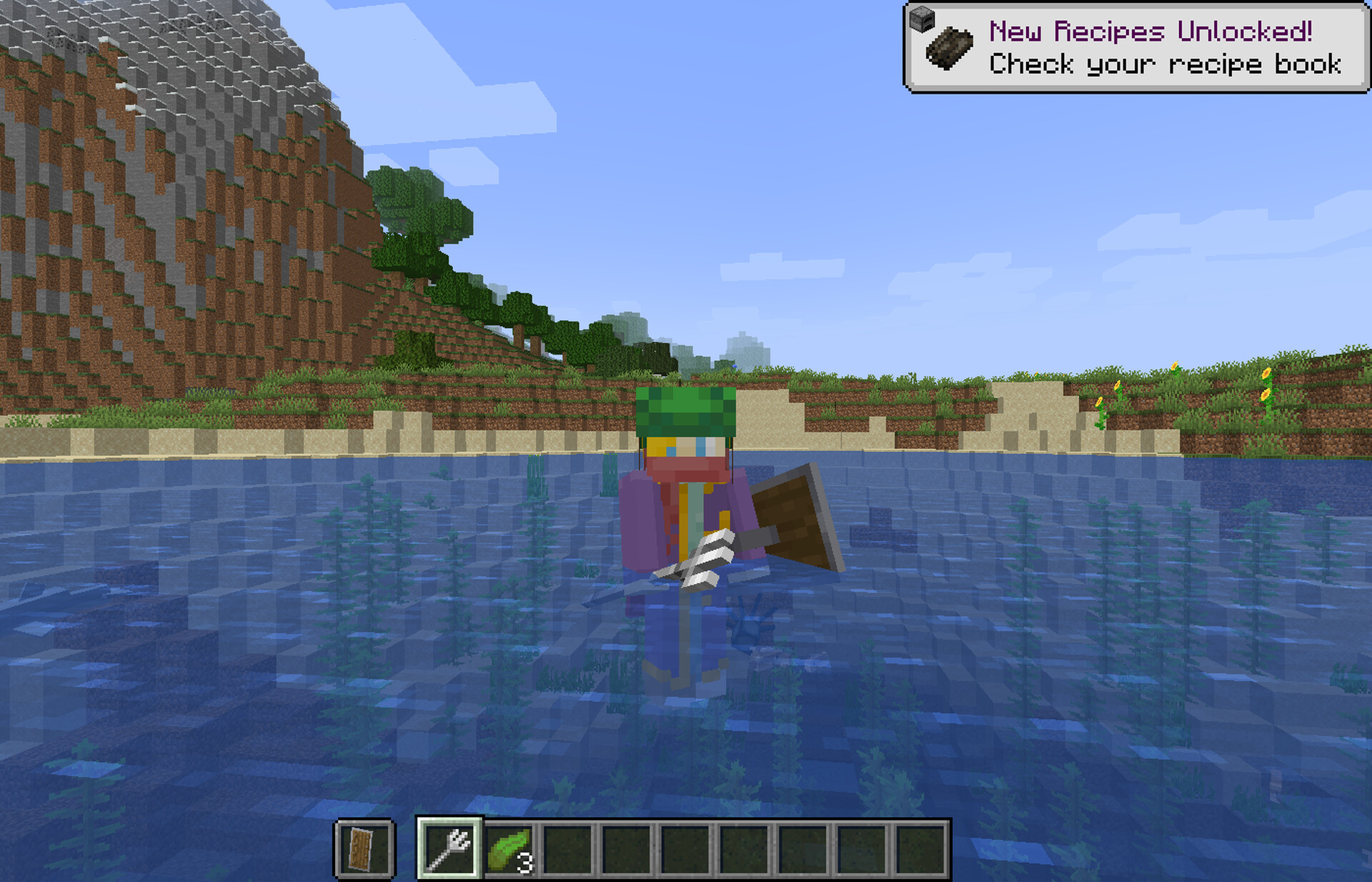 The Great Eating Utensil (Trident -> Fork) Minecraft Texture Pack