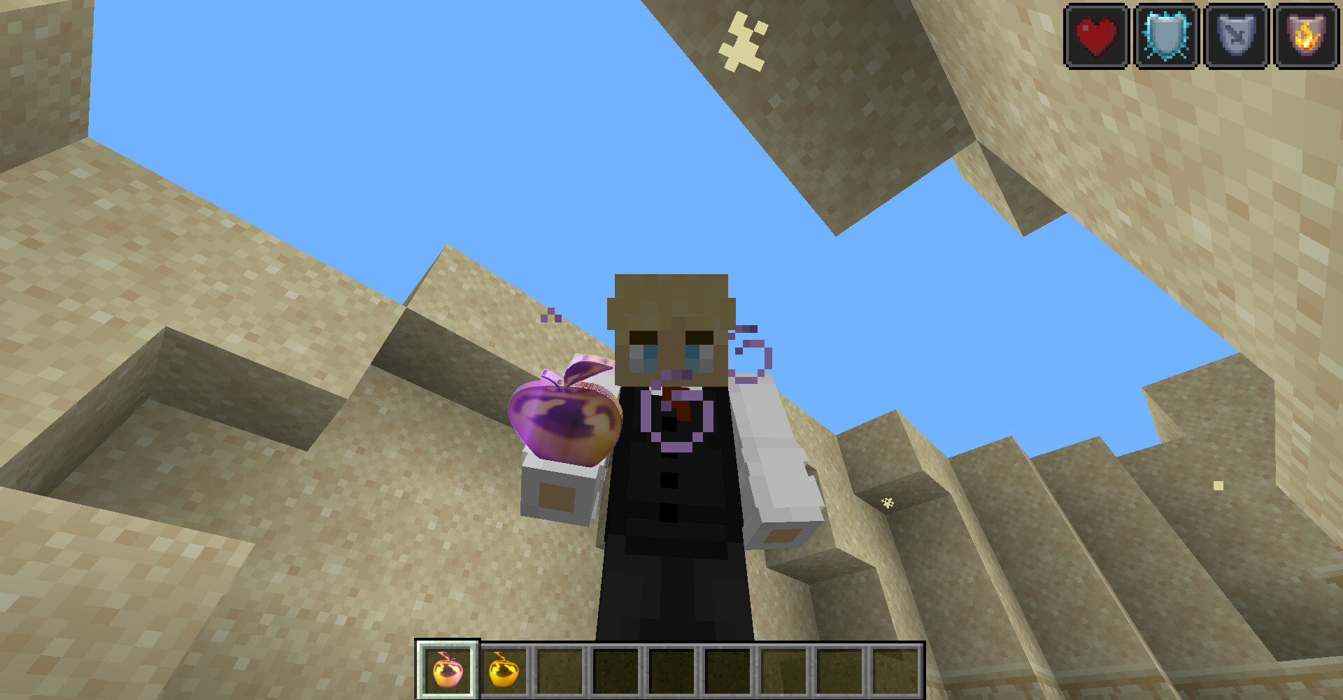 Realistic Golden Apple Minecraft Texture Pack