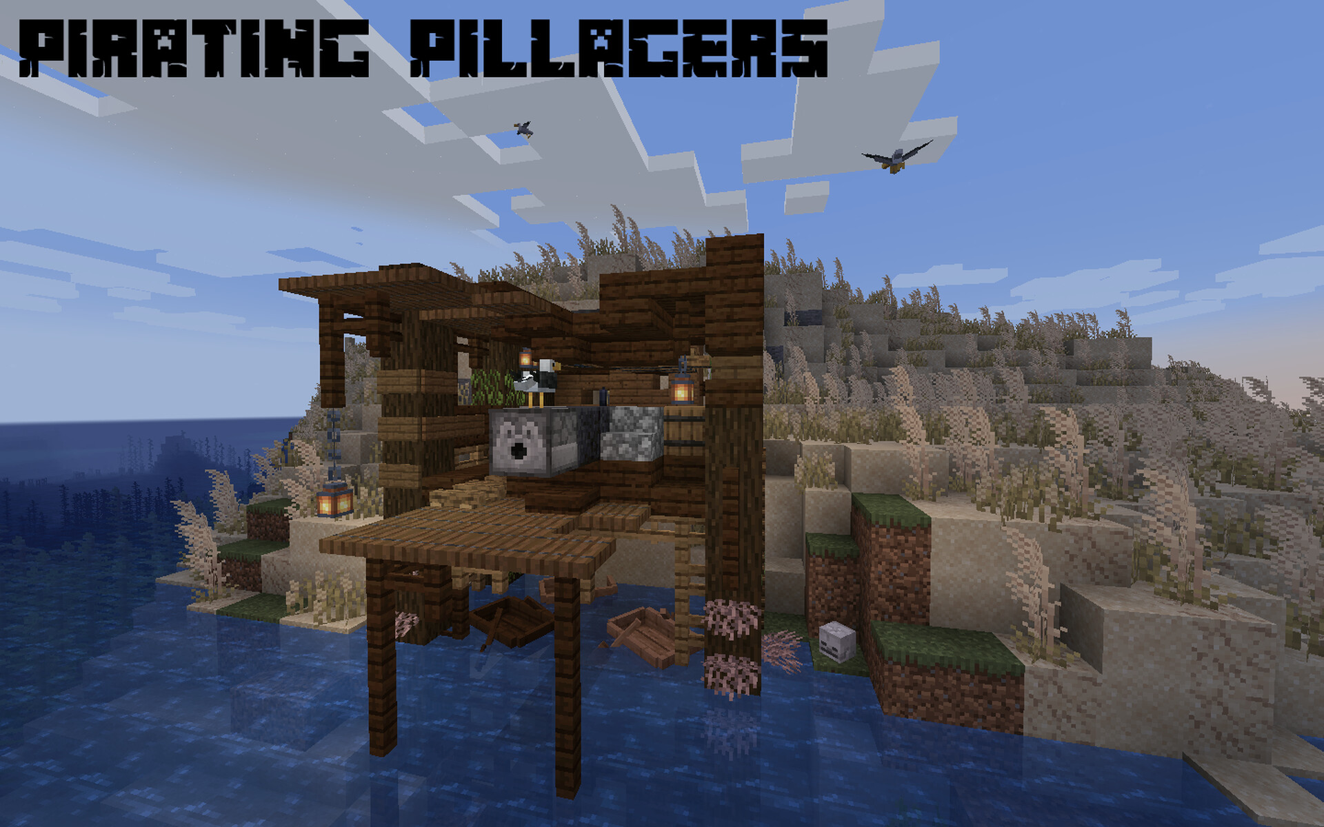 Pirating Pillagers Minecraft Texture Pack