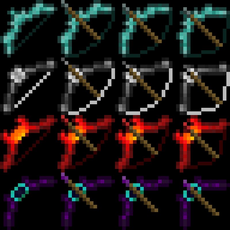 Dimensional Bows Minecraft Texture Pack