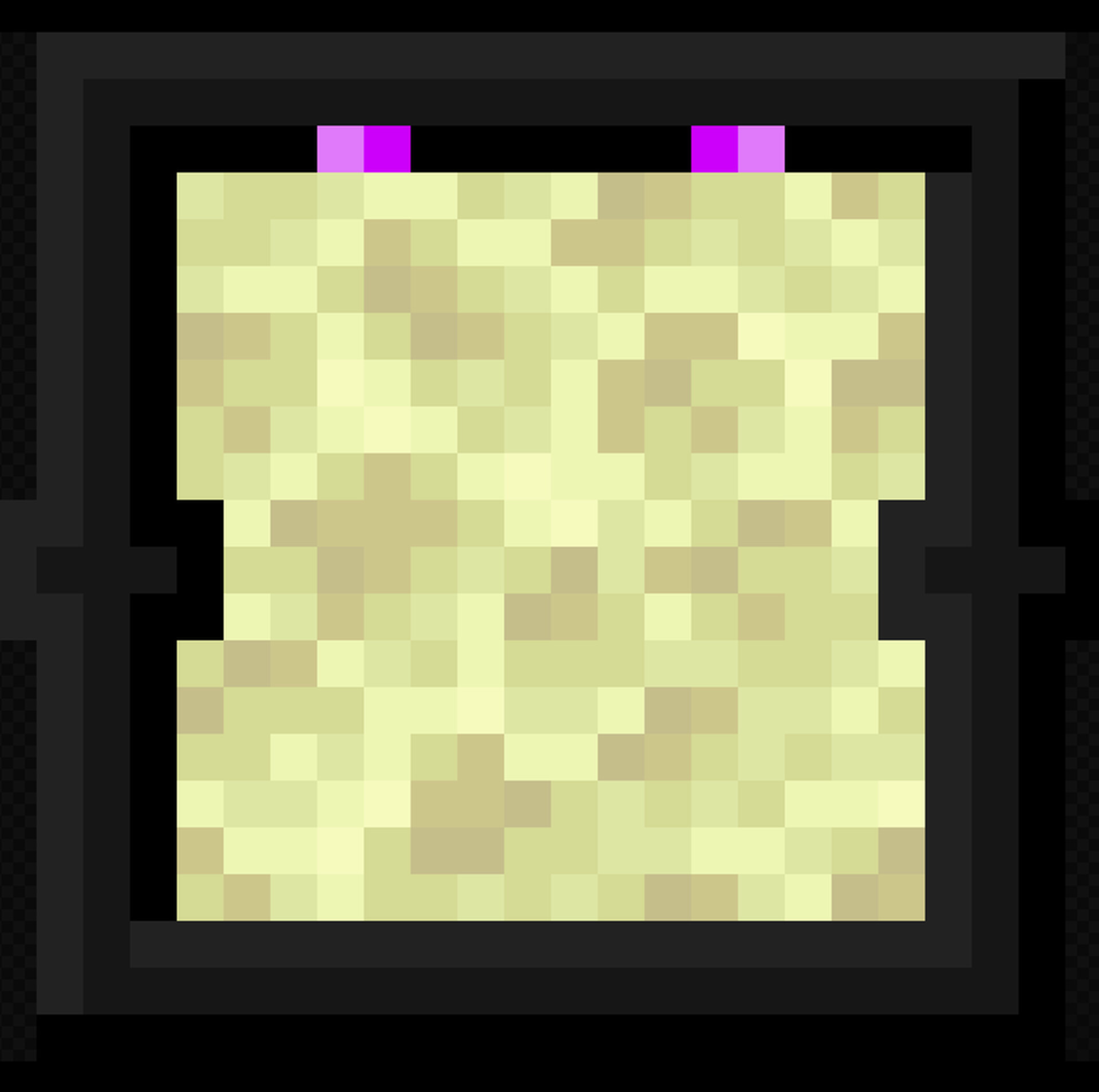 Enderman hotbar selector Minecraft Texture Pack