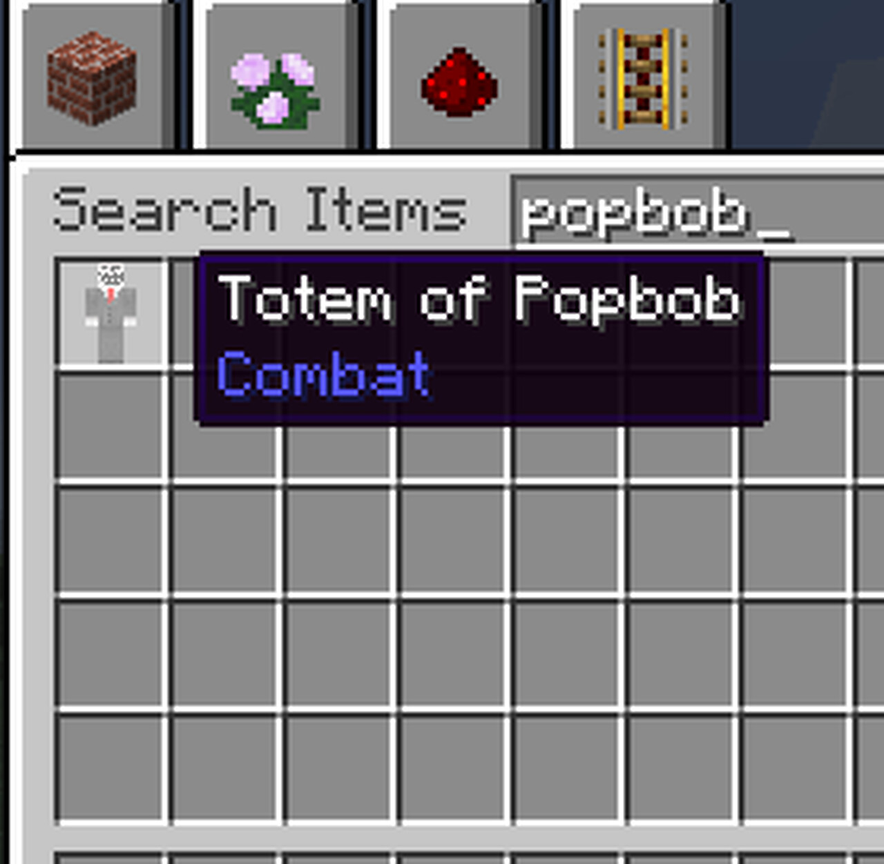 Popbob Totem Minecraft Texture Pack