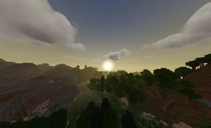 round sun, moon, & rain Minecraft Texture Pack