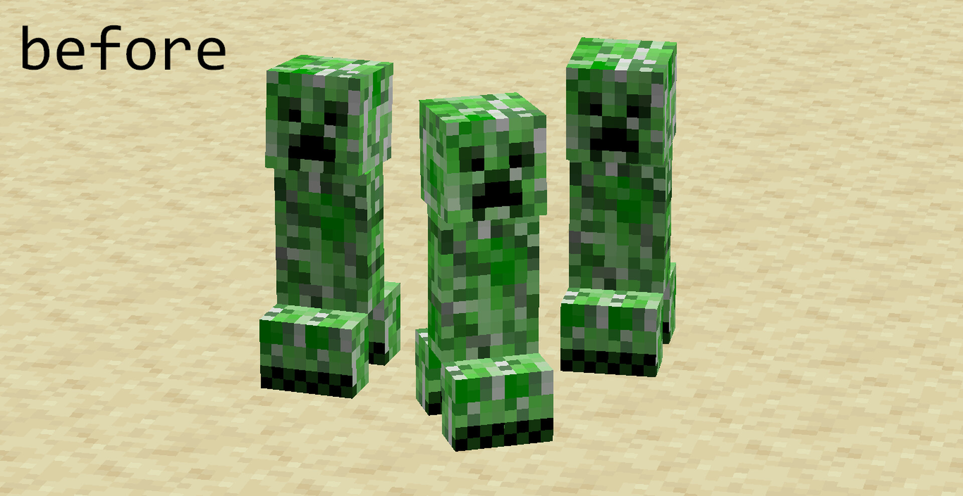 sneaky creepers Minecraft Texture Pack