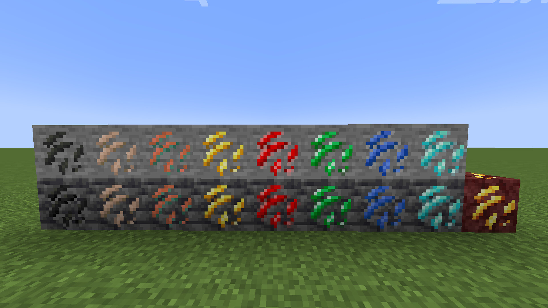 Quartz Like Ores 1.17 Minecraft Texture Pack