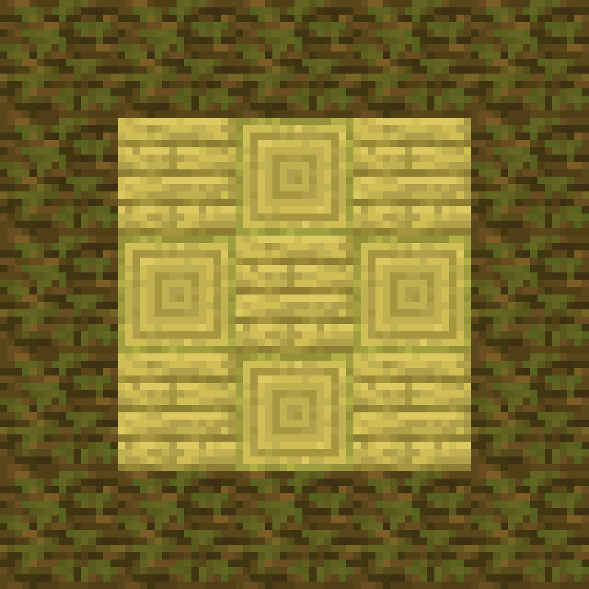 Yellow Jungle Wood Minecraft Texture Pack
