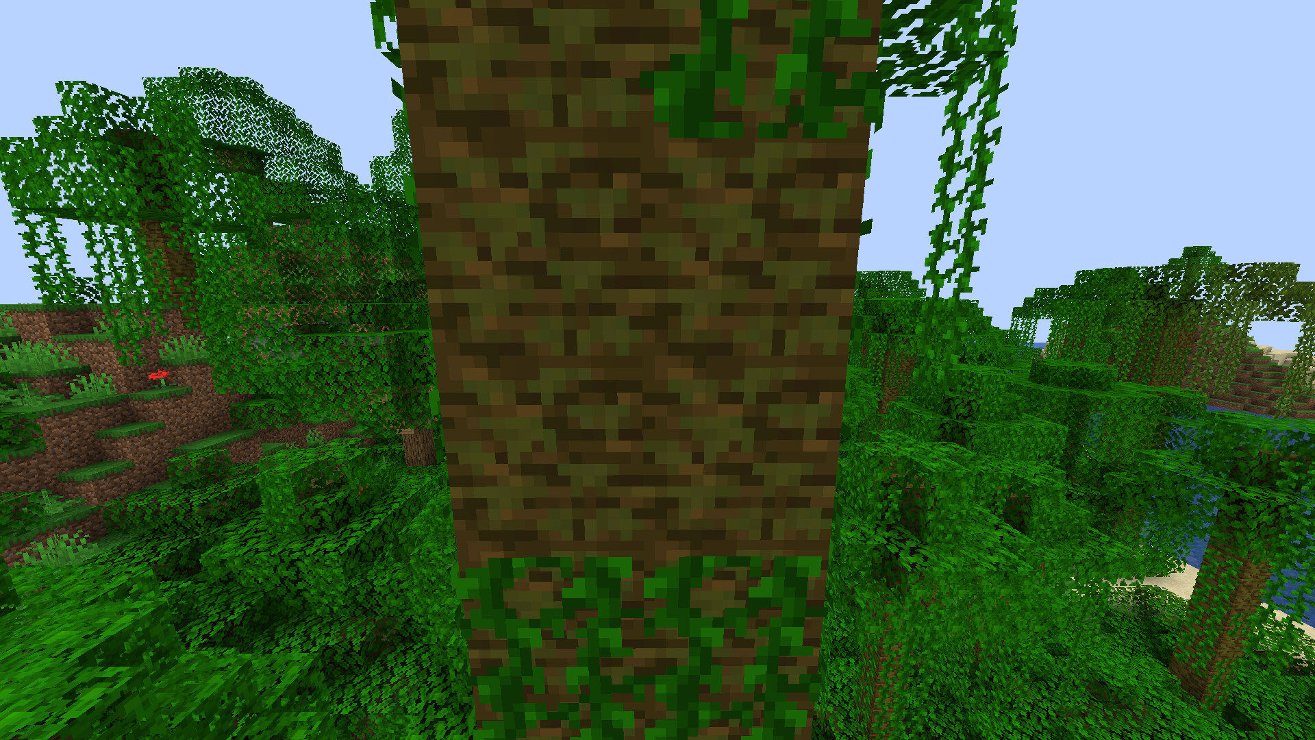 Yellow Jungle Wood Minecraft Texture Pack