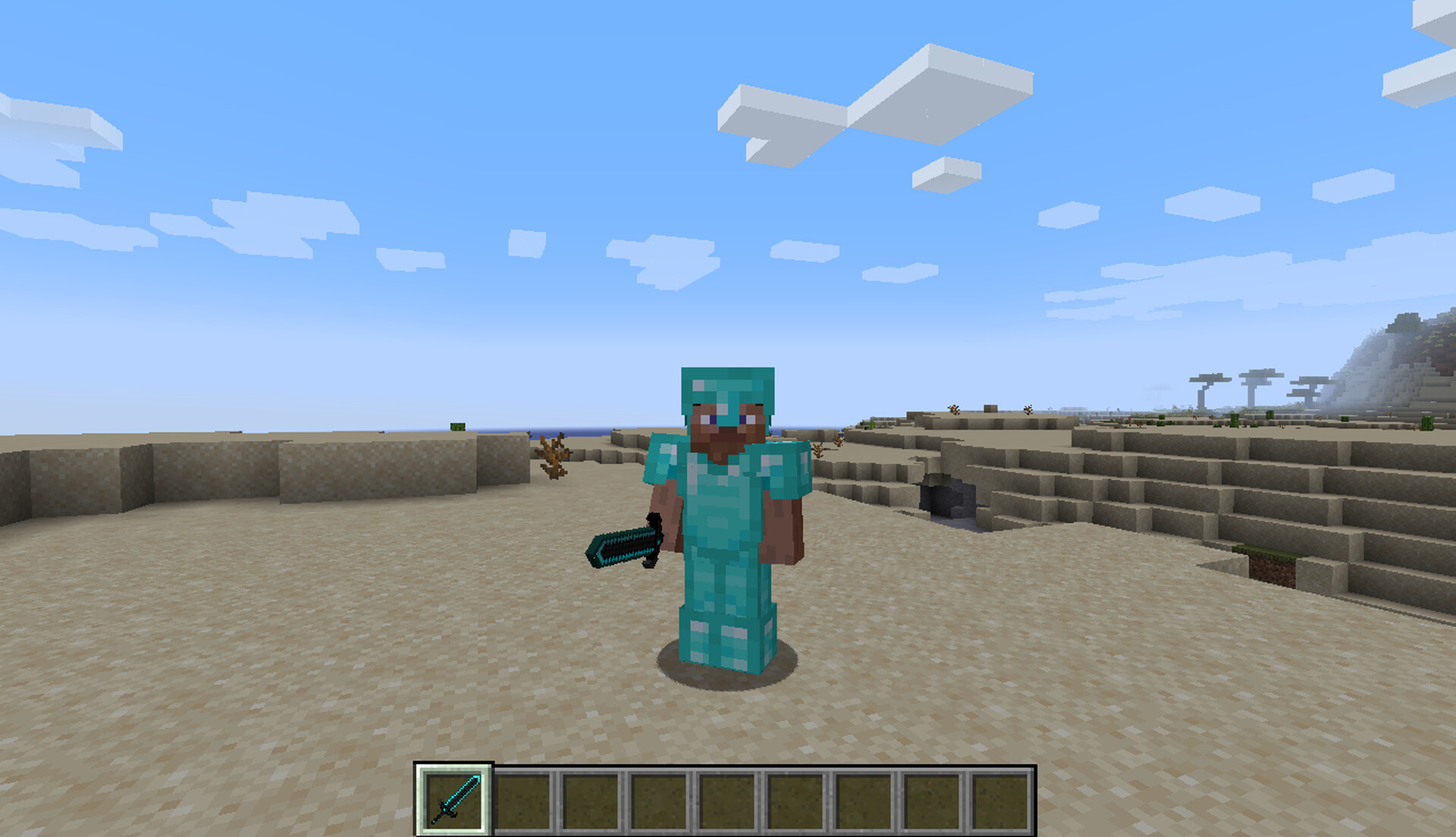 enhanced diamond tool and weapon Minecraft Texture Pack