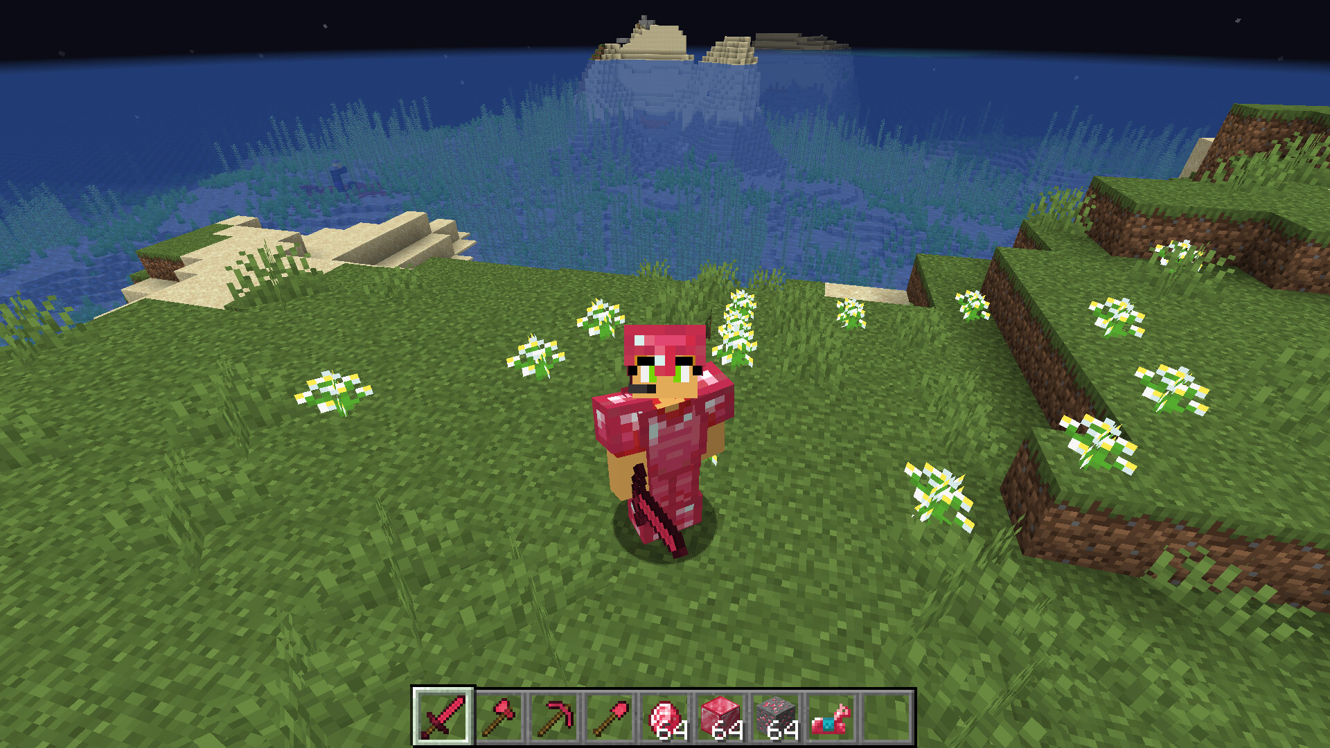 Red diamonds 1.18 Minecraft Texture Pack
