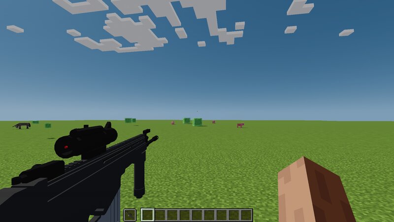 Kosantu's 3D guns pack Minecraft Texture Pack