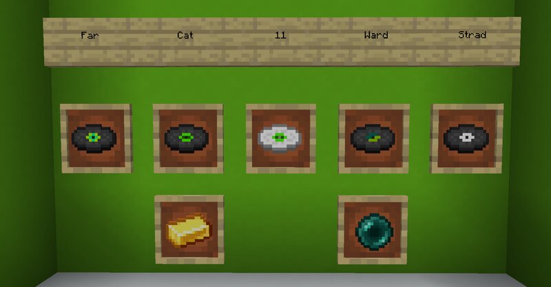 Dream's Running Music over Disc 11 - Java Edition Minecraft Texture Pack