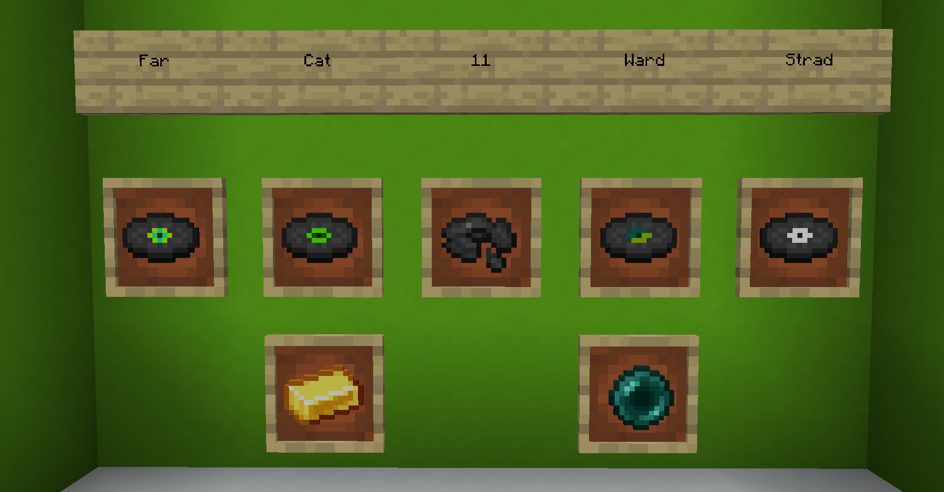 Dream's Running Music over Disc 11 - Java Edition Minecraft Texture Pack