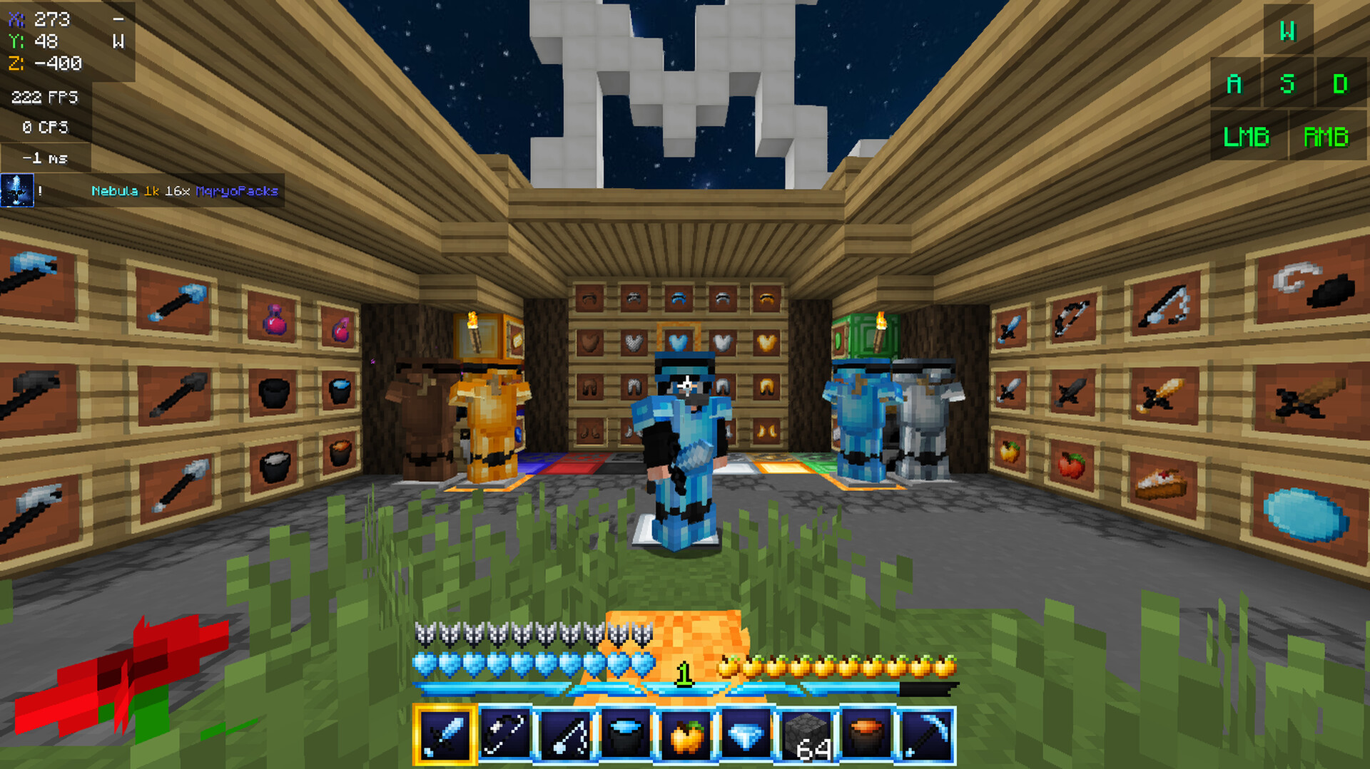 NEBULA 16x by @MqryoPacks Minecraft Texture Pack