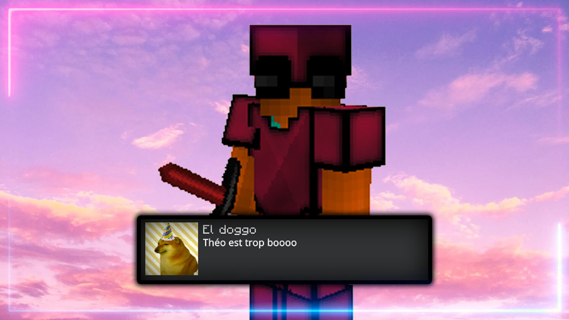 King Doggo Minecraft Texture Pack