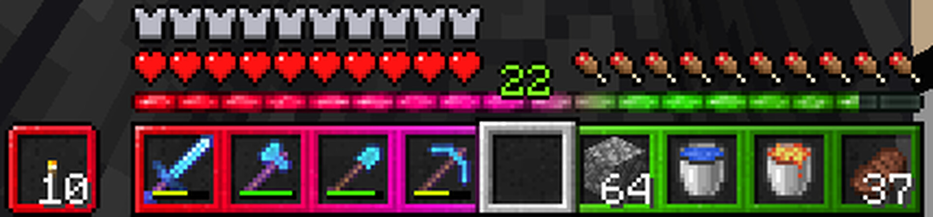 Water Melon Green & Red GUI Minecraft Texture Pack