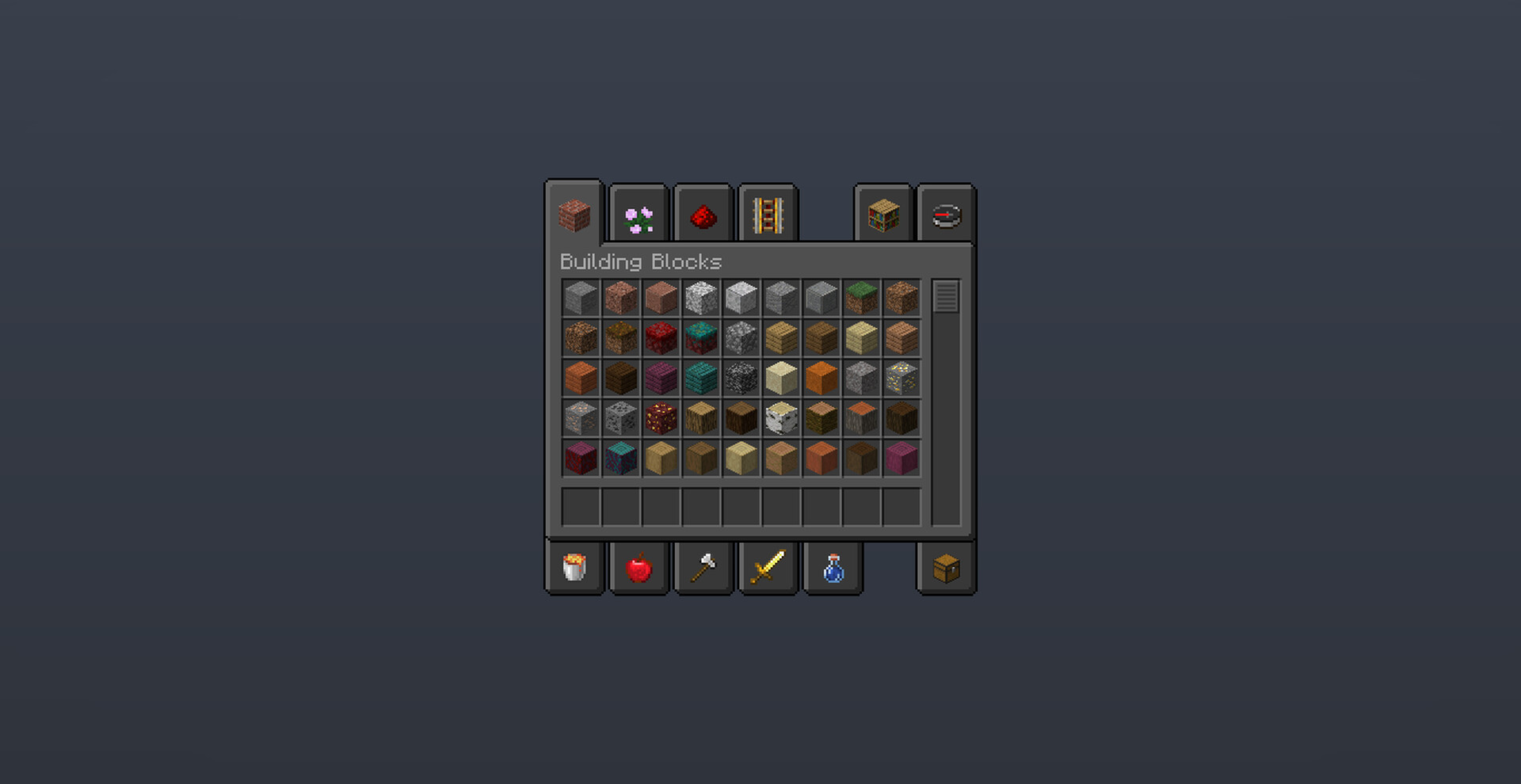 Dark Mode Minecraft Texture Pack