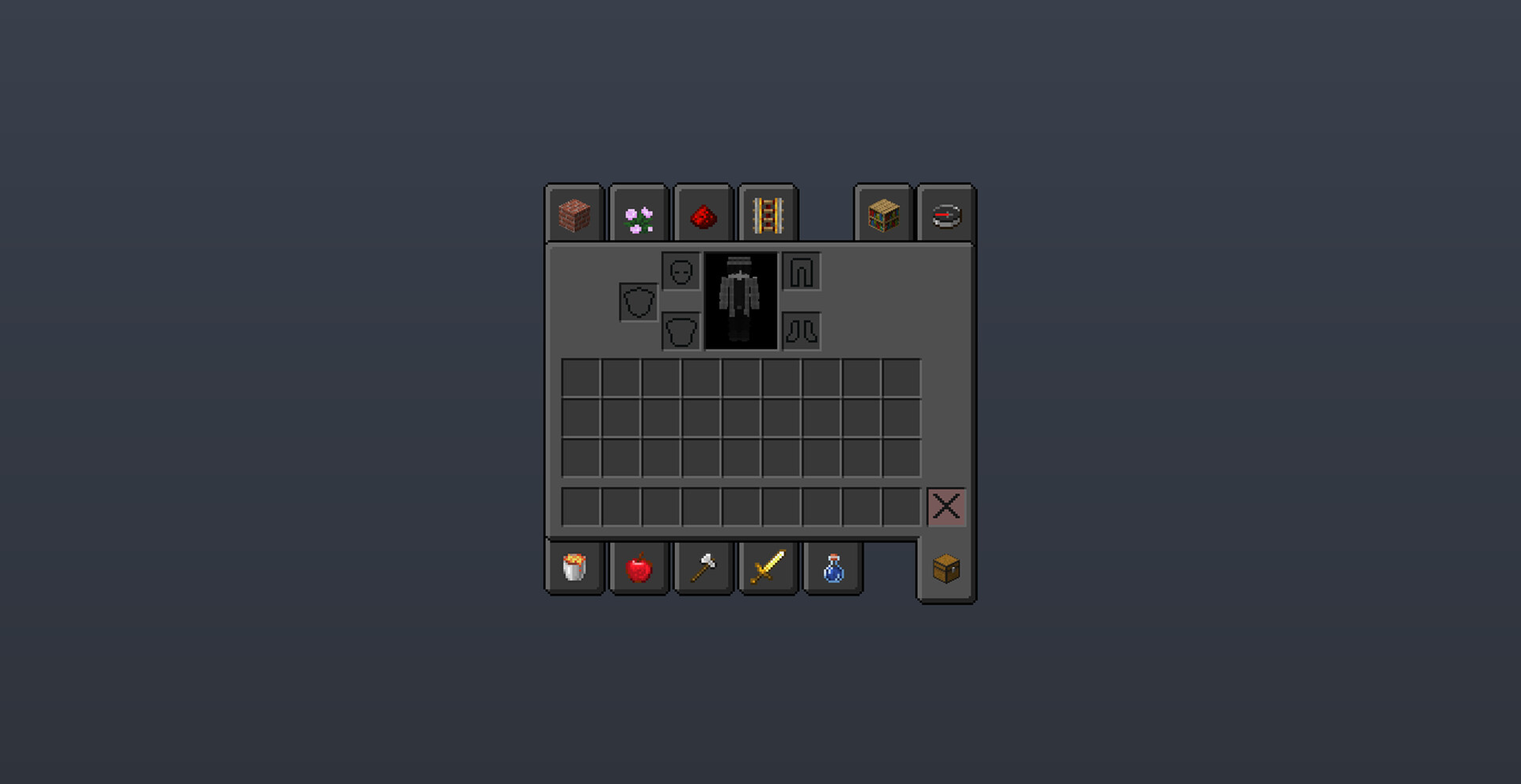 Dark Mode Minecraft Texture Pack