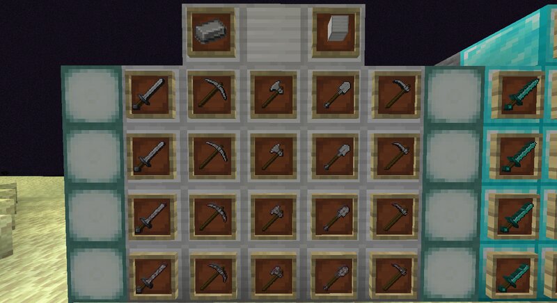 Armor & Tools Visual Enchantments and Durability Minecraft Texture Pack