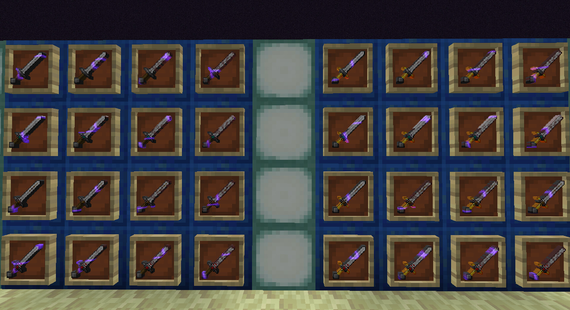 Armor & Tools Visual Enchantments and Durability Minecraft Texture Pack