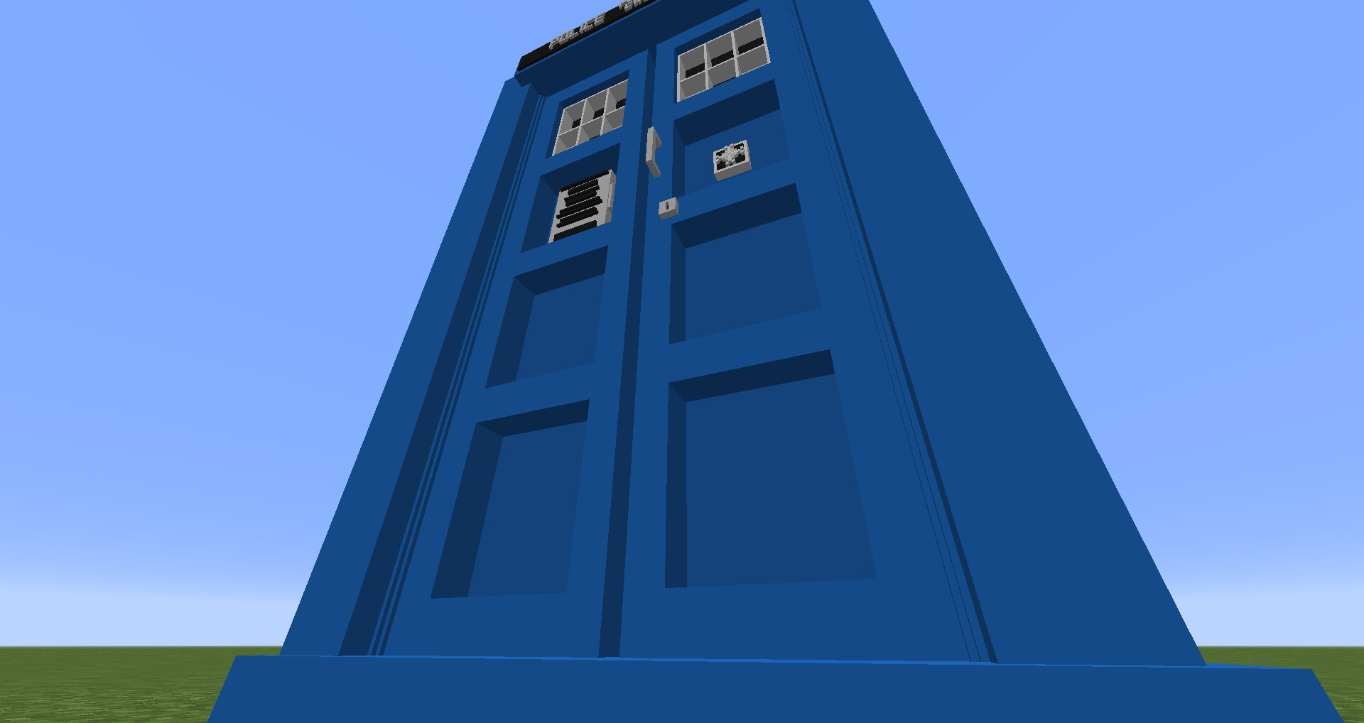 TARDIS - 3D Model Minecraft Texture Pack