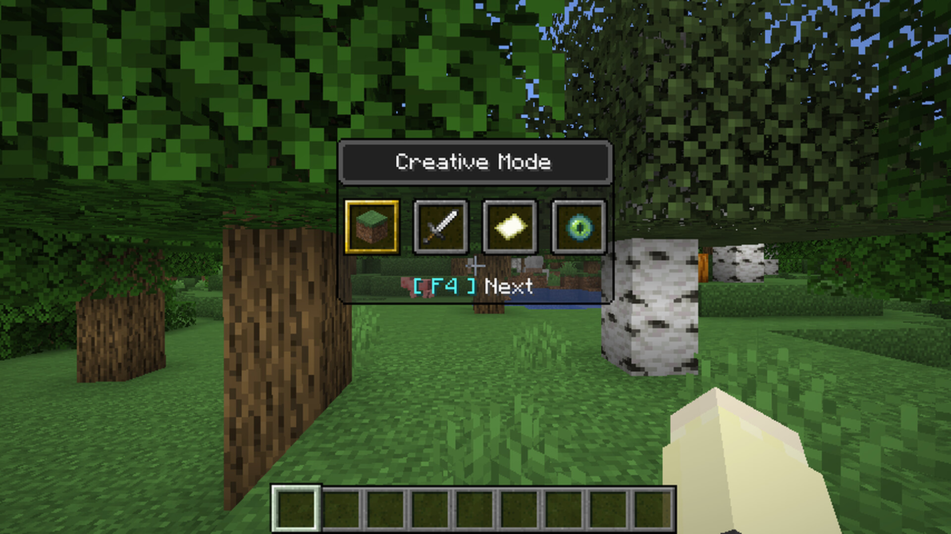 Creative Swap - Death Swap Addon Minecraft Texture Pack